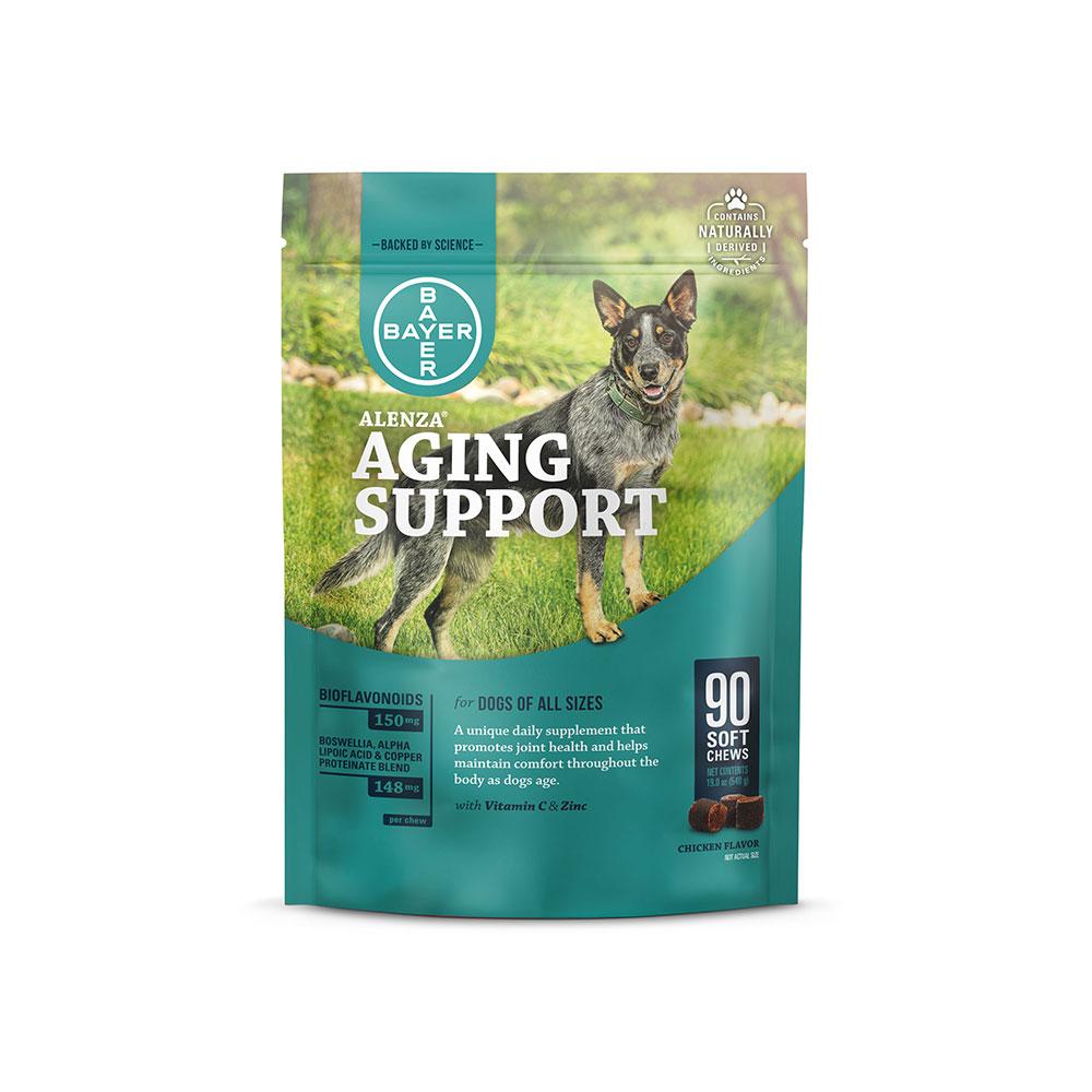 ELANCO ALENZA® AGING SUPPORT SOFT CHEWS JOINT DOG SUPPLEMENT 90 COUNT ...