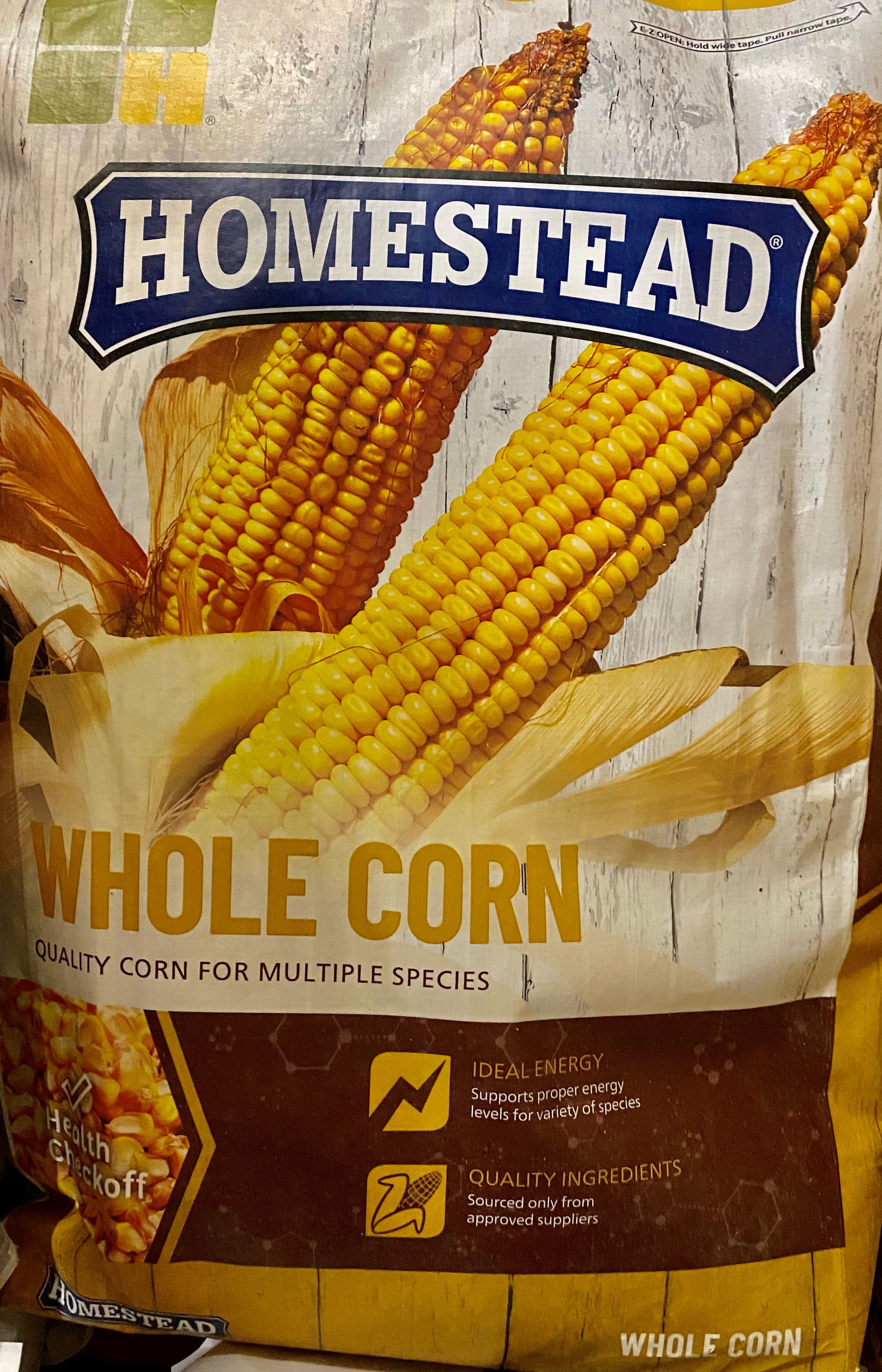 HOMESTEAD WHOLE CORN (PICK UP ONLY) – Saratoga Feed & Grain